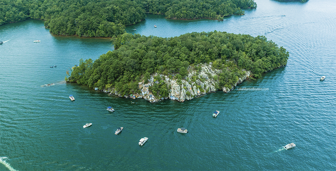 Chimney Rock on Lake Martin - Lake Martin Boaters